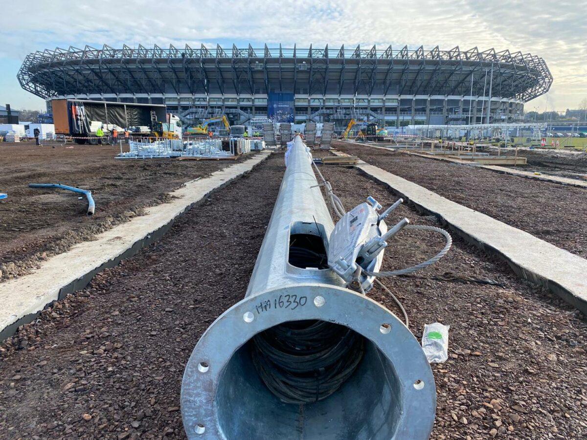 Why are There Different Types of Lighting Poles for Floodights? | Halliday